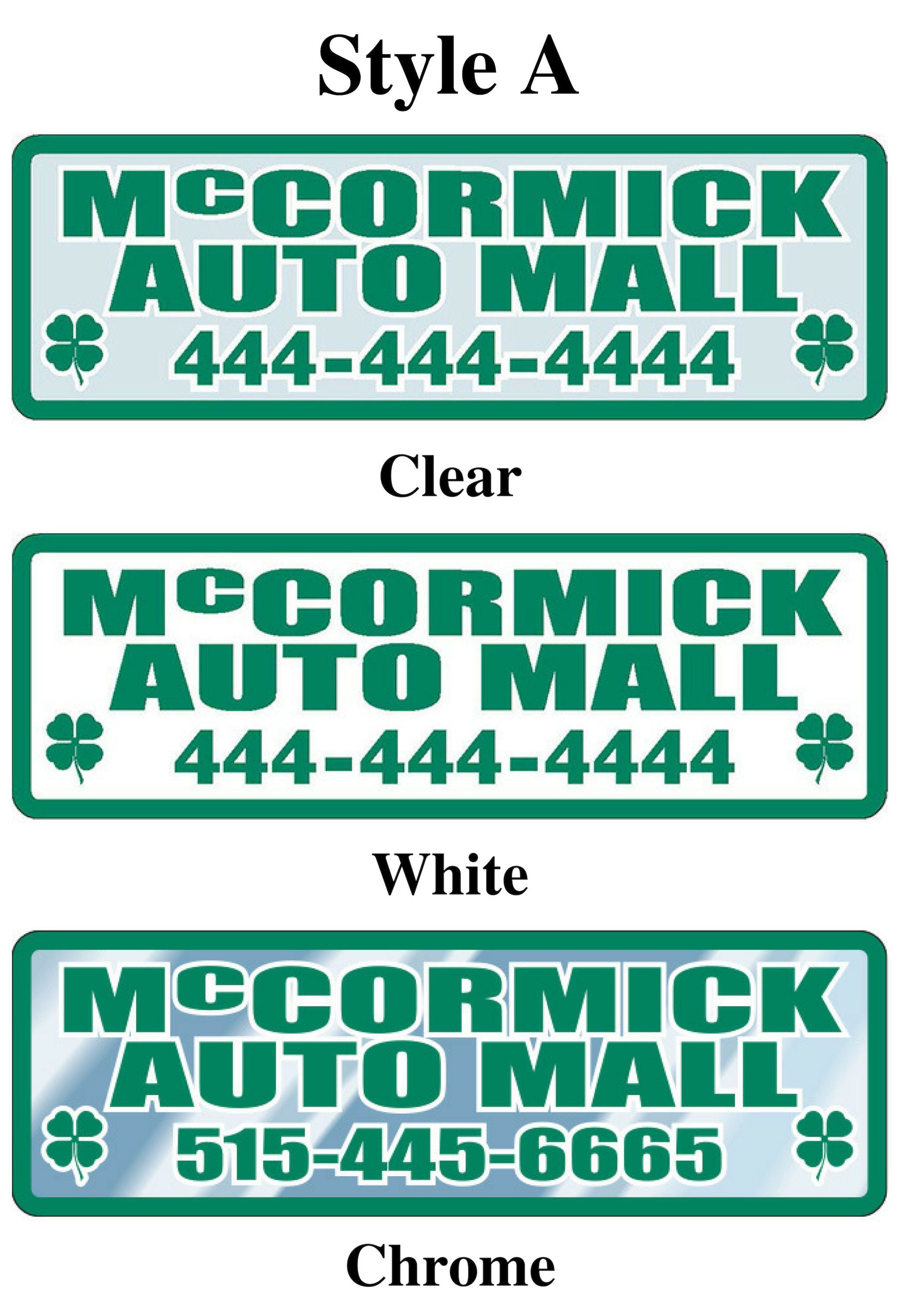Custom Domed Auto Decals – New Mexico Independent Auto Dealers ...