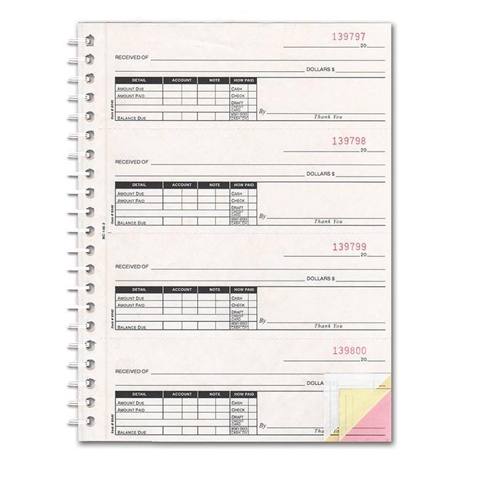 Cash Receipt Books (Form NC-146-3) – New Mexico Independent Auto ...